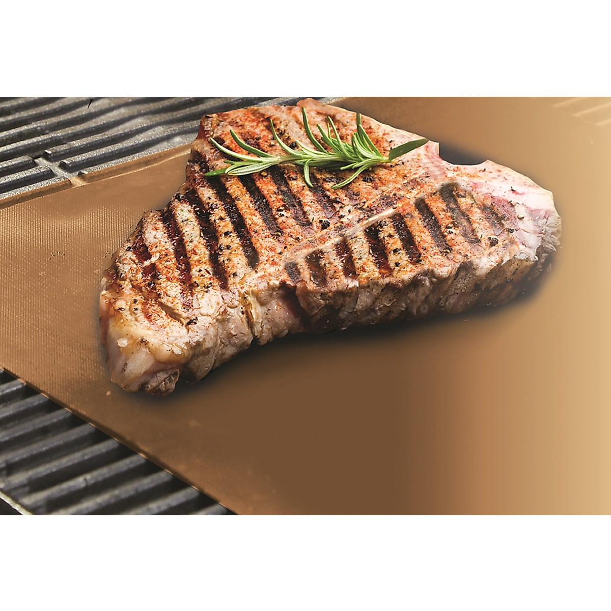 YOSHI GRILL & BAKE MATS (2 Pack), Copper