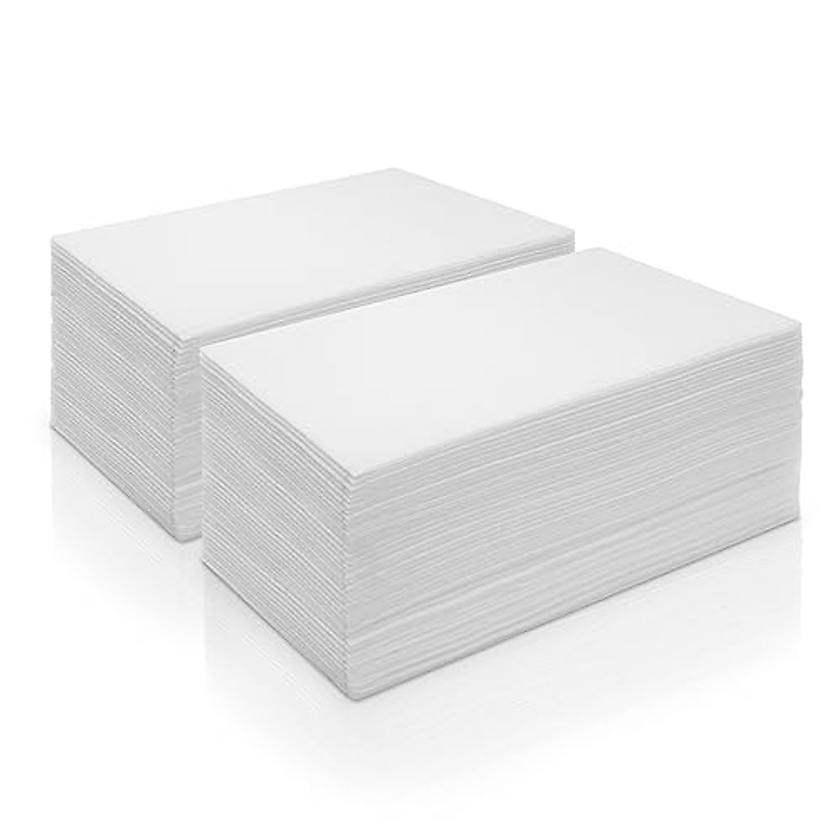 Fresh Towel Folded Disposable Hand Towels for Bathroom | Single-Use Hand Paper Towels for Bathroom Guests, 1/6 Folded | Soft and Absorbent Disposable Napkins - 100 Count (2 Bags of 50 Cloths) Folded