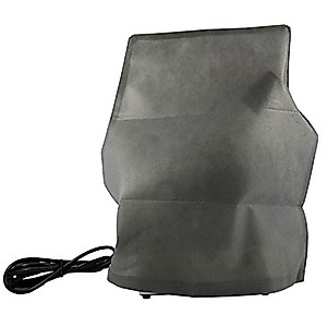 BoliOptics Microscope Dust Cover, Grey Fabric, Opaque (13.8 x 15 in) MA02023101