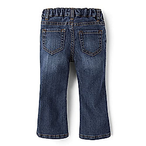 The Children's Place,baby-girls,And Toddler Girls Basic Bootcut Jeans,Indigo Stone/Victory Blue Wash 2 Pack,3T