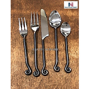 Treble Clef Flatware Set, Service for Persion (2 set)