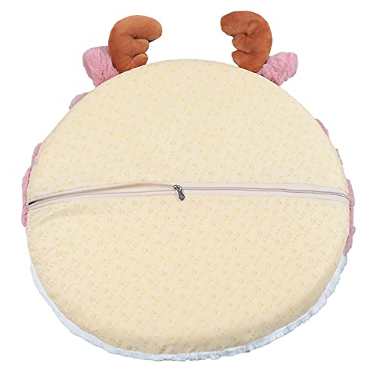 CHDN Memory Foam Seat Cushion Anti-Slip Cute Animal Cover Soft Round Stool Cushion Chair Pad Floor Mat 16 Inch (Deer)