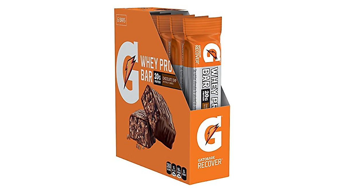 Gatorade Whey Protein Bars - Fast Post-Workout Recovery & Muscle Support