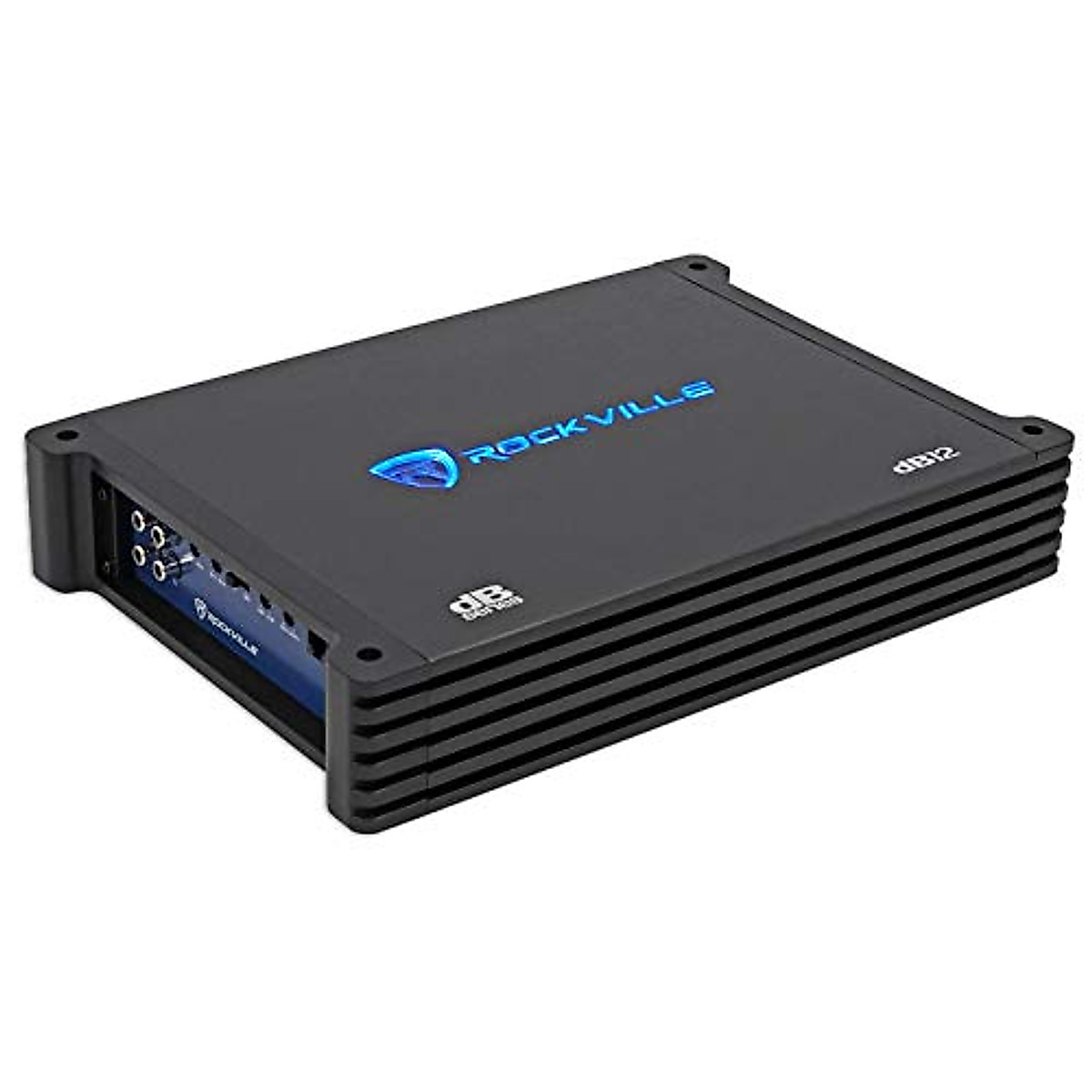 Rockville DK512 PACKAGE Dual 12" 2800w K5 Car Subwoofer Enclosure+DB12 Amplifier