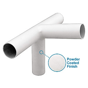 GoodsZone Canopy Fittings Kit 1 3/8" Slant Roof Carport Gazebo Slope Lean to Shed Greenhouse Frame Connectors, Full Set for 6, 8, 10 Legs, Choose Size (for 8 Legs)