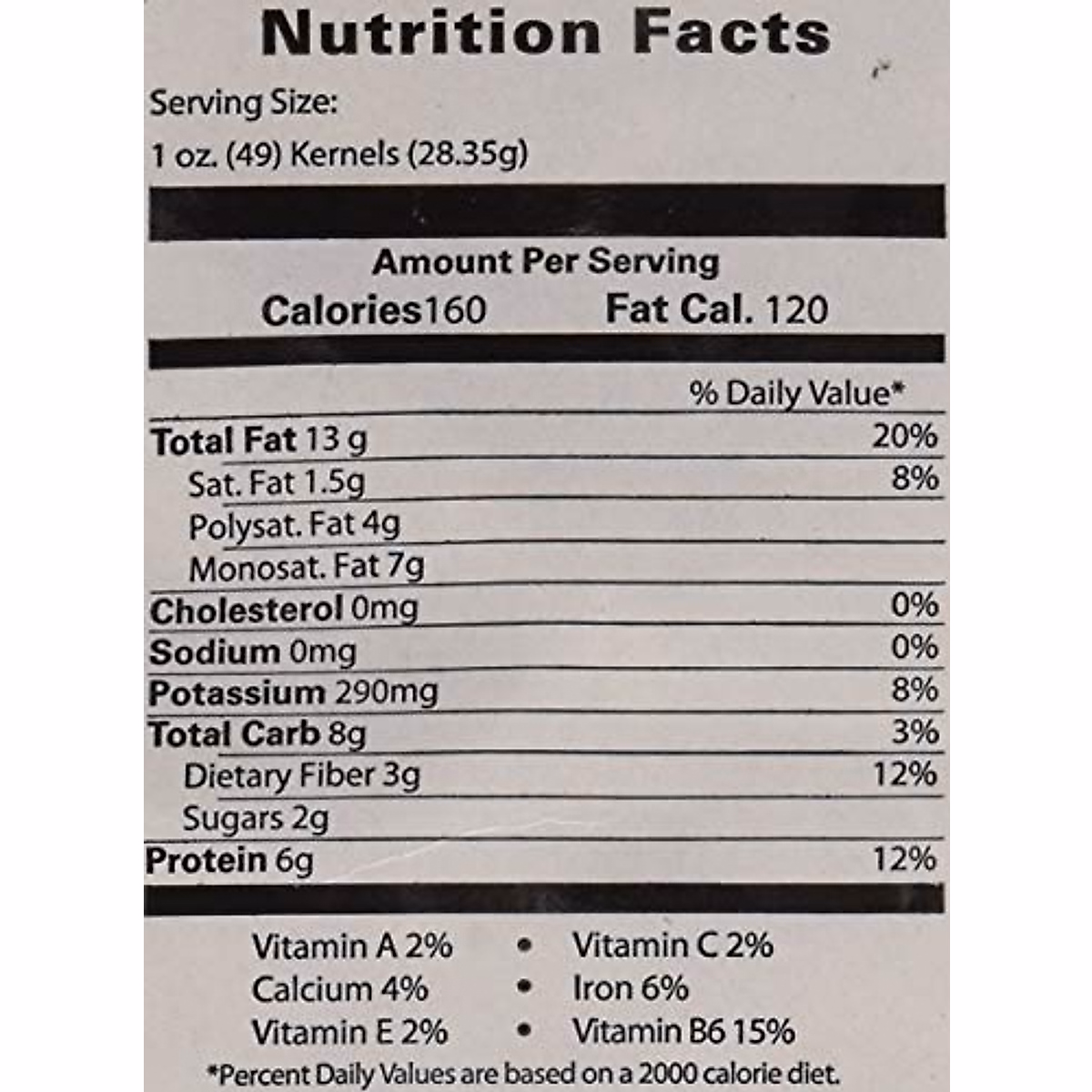 Fiddyment Farms 2lb Unsalted Pistachio Kernels