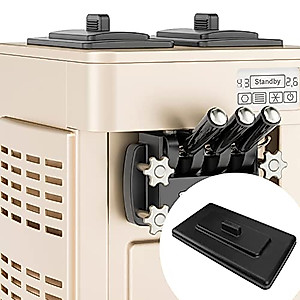 UPKOCH Ice Cream Machine Cover Ice Cream Maker Upper Lids Portable Ingredients Bucket Cover Yogurt Machine Parts for Kitchen Small Appliance Accessories