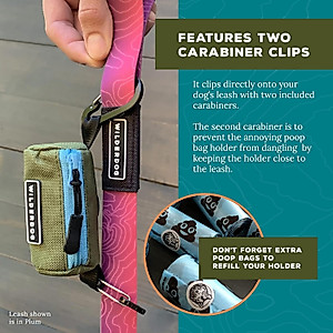 Wilderdog Dog Poop Bag Holder - Seafoam