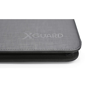XGuard Premium 9 Pocket Trading Card Binder - PU Leather - 360 Side Loading Pocket Album Folder - For TCG and Sports Cards