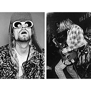 FEISEDY Sunglasses White Oval Clout Goggles for Women Men Retro Round Trendy Rimmed Clueless Costume Frame B2253