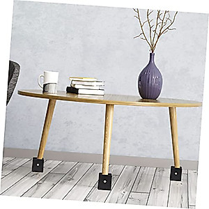 HOMSFOU 2pcs Heightened Table Mat Couch Risers Dorm Bed Risers Bed Frame Risers Desk Protector Coffee Table Lift Heavy Duty Table Legs Height Lift for Chair Furniture Heightened Supplies