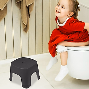 Holibanna Toilet Stepping Foot Potty Training Toddler Stool Plastic Bathroom Sink Stool Shoe Changing Stool Milking Fishing Stool for Home