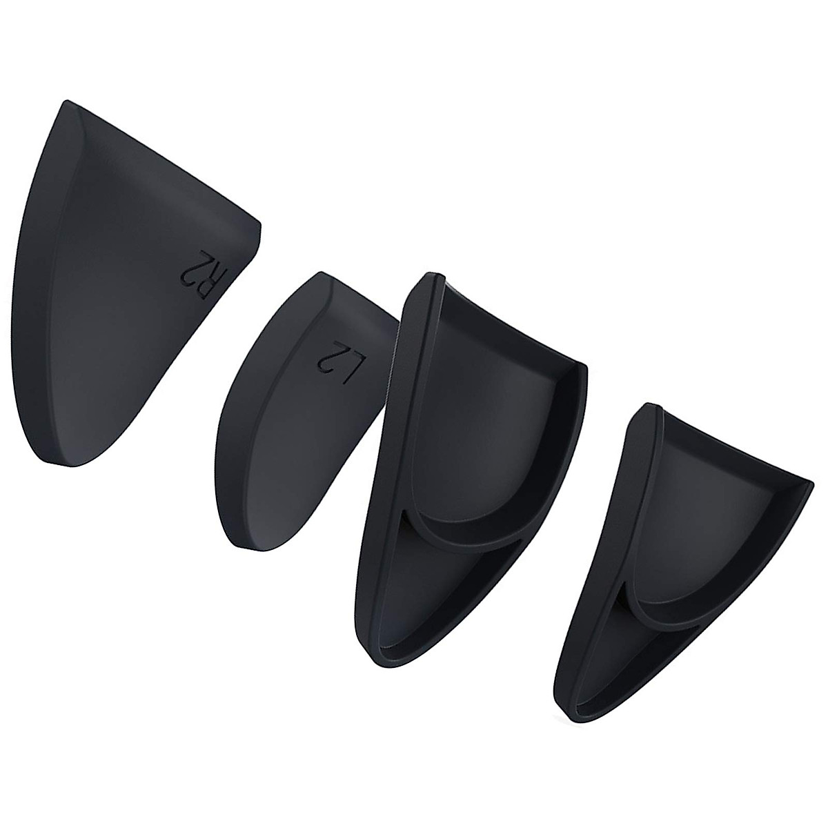 DaMohony 8-in-1 PS5 L2 R2 Trigger Extenders 4pcs Controller Thumbstick Caps PS5 Accessories for PS5 Controller