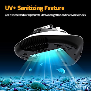 Raycop Lite Mattress Vacuum Cleaner - 13Kpa Powerful Suction - Anti-Allergen Bed Vacuum Cleaner - Bed Vacuum Cleaner UV Sanitizing & Pulsating Pad Technology for Allergen Cleaning - HEPA Filtration