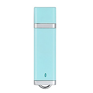 TOPESEL 10PCS 2GB USB 2.0 Flash Drive -Bulk Pack-Memory Storage Thumb Stick Light Blue