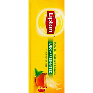 Lipton Black Tea Bags, Decaffeinated, 50 ct