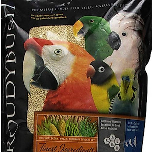 RoudyBush Low Fat Bird Food, Nibles, 10-Pound