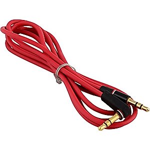 ProMaxi JacobsParts 3.5mm Stereo AUX Cable Male to Male L-Shaped for Car Audio Headphone Jack (4 Feet)