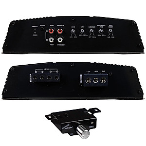 Audiopipe APEL18001 1800 Watts 1 Ohm Stable Mono Block Class D Mosfet Amplifier