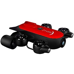 200M Underwater Drone ROV Robot with 4K UHD Action Camera Remote Control Shooting Under Water Camera Unmanned Submarine for Diving Fishing (200m)