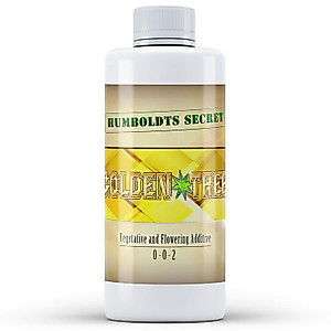 Humboldts Secret Golden Tree: Best Plant Food for Plants & Trees - All-in-One Concentrated Additive - Vegetables, Flowers, Fruits, Lawns, Roses, Tomatoes & More (8 Ounce)