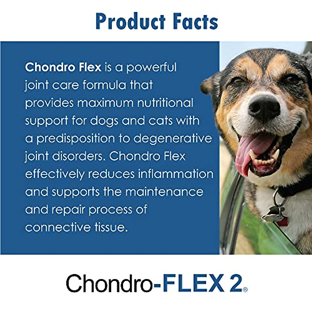 HealthyPets Chondro Flex II - Powerful Joint Care Formula Dogs and Cats - Maximum Nutritional Support - Glucosamine, Chondroitin, MSM, Ester-C, and Minerals - 120 Chewable Tablets