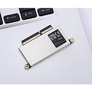 HRUIYL 256GB NVMe PCle SSD 3D TLC Flash Hard Drive with Tools for Upgrade 2016 2017 13'' MacBook PRO A1708
