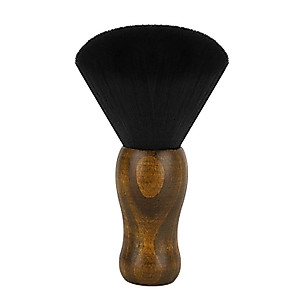 Barber Neck Duster Brush, Yebeauty Large Soft Barber Hair brush for Hair Cutting, Hair Sweep Brushes with Natural Fiber Wooden Handle Cutting Kits