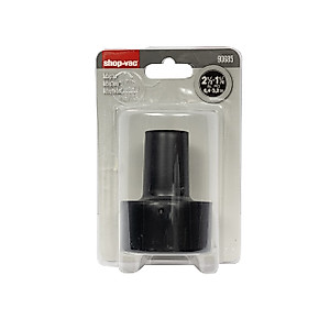 Shop-Vac 2-1/2" to 1-1/4" 906-85 Conversion Unit,Black