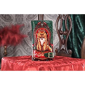 Nemesis Now Women's Mad About Cats, Green, 18.5cm