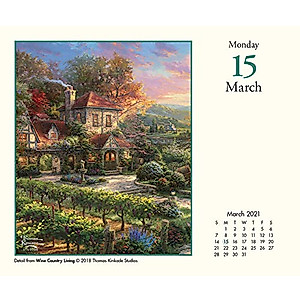 Thomas Kinkade Studios 2021 Day-to-Day Calendar