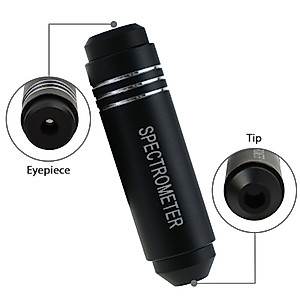 Gain Express Pocket Diffraction Grating Gemological Spectroscope for Quick Gemstone Identification and GIA Use