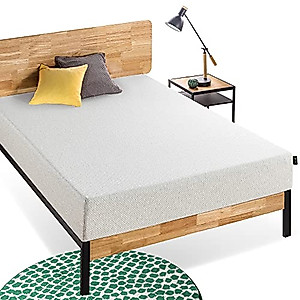 Zinus 10 Inch Ultima Memory Foam Mattress / Pressure Relieving / CertiPUR-US Certified / Bed-in-a-Box, Full,White