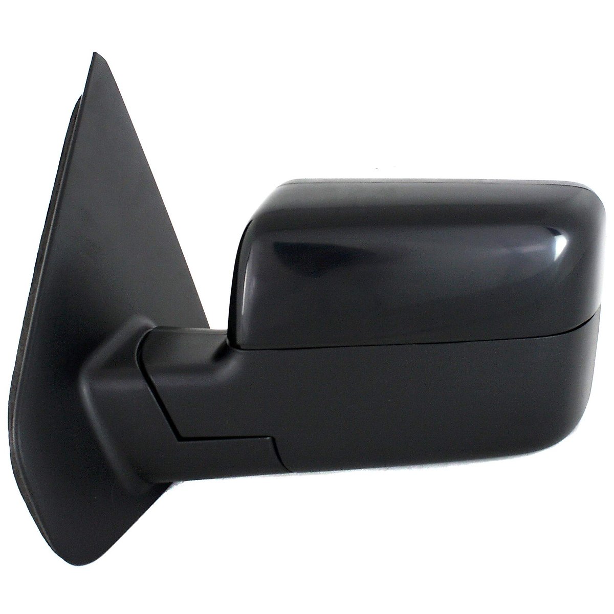 Kool Vue Left Power Heated Door Mirror Compatible With Ford F-150 2007-2008 Power Fold With Signal Light, Memory & Puddle Lamp Paintable