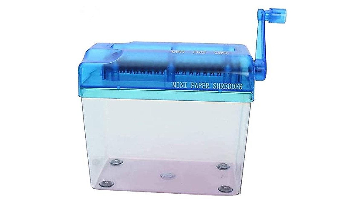 A6 Hand Shredder: Easy Manual Paper Cutter for Bills & Notes