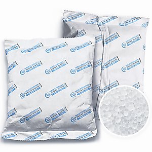 Wisesorb Silica Gel Packets, 300 Gram 1 Pack Silica Packets, Food Safe Dessicant Packs, Silica Gel for Food Storage