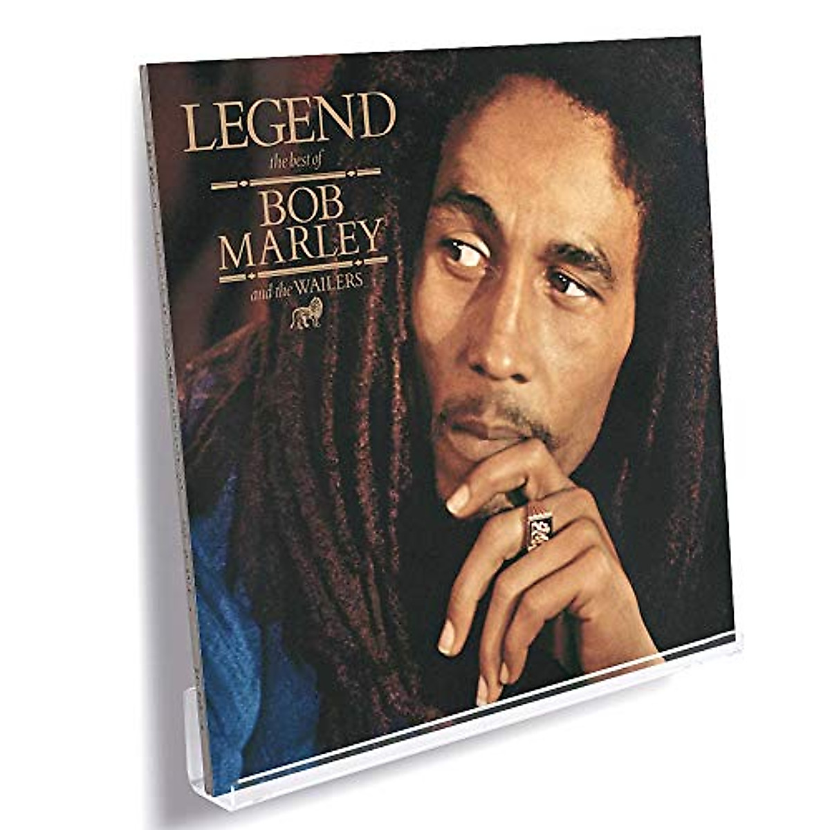 akrilex Vinyl Record Shelf Wall Mount - 8 Pack 12-inch Clear Acrylic Album Record Holder Display Rack - Art for the Records Collector