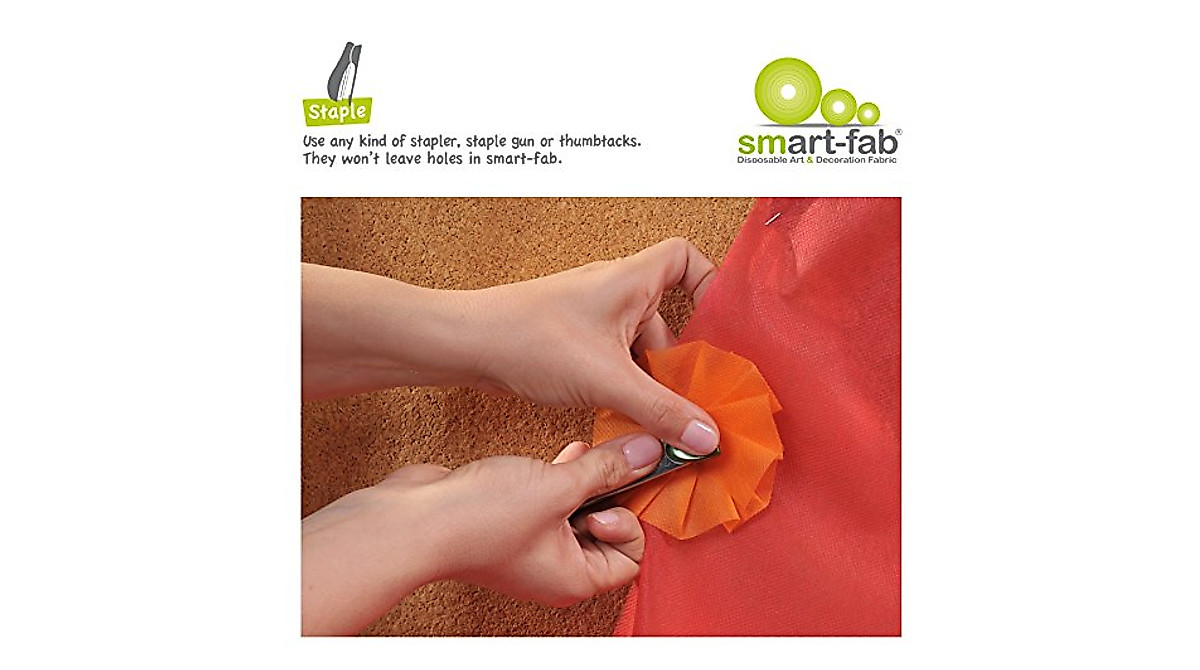 Smart-Fab Apple Green Fabric 48" x 40' - Durable, Versatile Craft Material