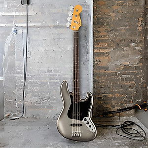 Fender American Professional II Jazz Bass, Mercury, Rosewood Fingerboard