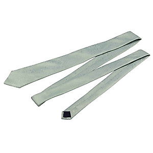 Gollate Mens Silk Paisley Tie Set : Necktie and Pocket Square - (Available in Standard 58 - inch and 63 - inch Extra Long) (Standard 58", Dusty Sage)