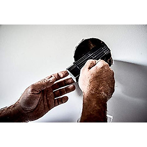 3M High Strength Large Hole Repair Kit, Includes Fiber Reinforced Spackling Compound (12 oz.), Repair Plate, Putty Knife and Sanding Sponge, For Easy Wall Repair, No Shrinking or Cracking (LHR-KIT)