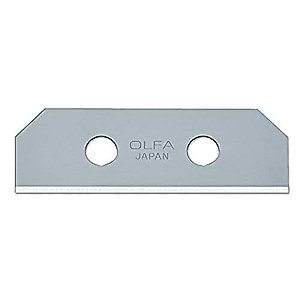 OLFA 1077173 SKB-8 Dual-Edge Blade for SK-8 Safety Knives, Standard, Silver (Pack of 10)