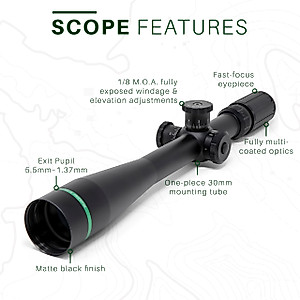 Mueller Tactical 8-32x44 Side Focus Mil Dot Reticle