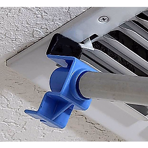 SMART REACHER Extension Pole Hook Attachment-Open/Close Plantation Shutter Louvers-Window Blinds/Shades-Ceiling Fan Pull Cord/Bead Chain-AC Vent-Hang String Lights-Baskets-Feeders-(Pole Not Included)