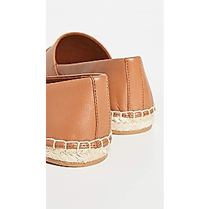 Tory Burch Women's INES Espadrille, Tan/Tan/Spark Gold, 8.5 Medium US