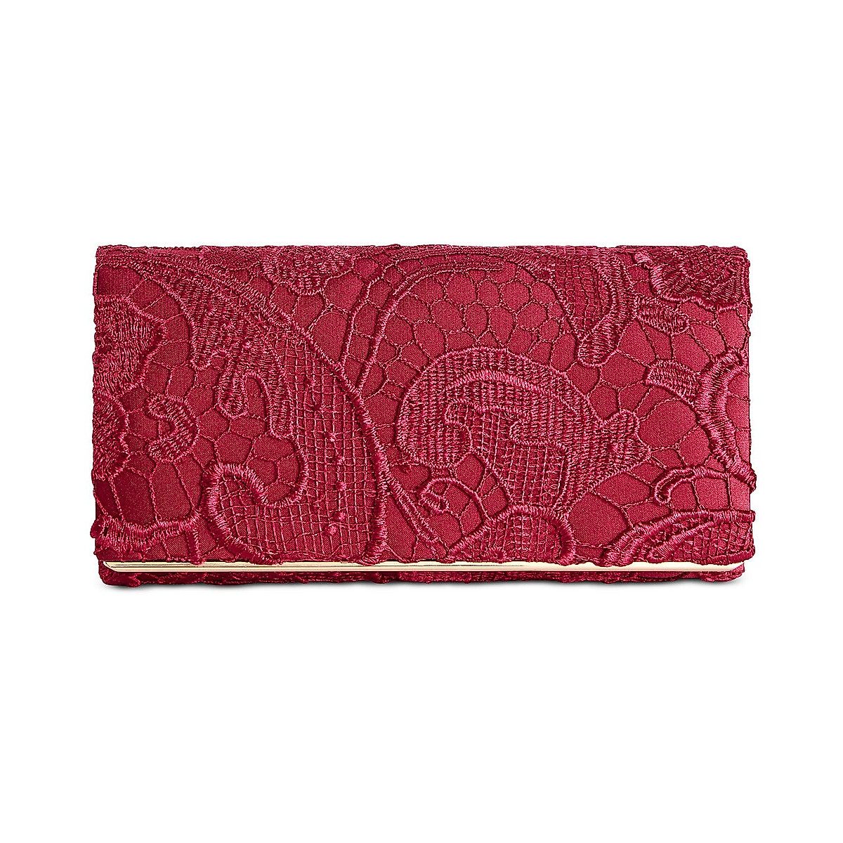 Giani Bernini Wine Lace Clutch