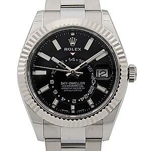 Rolex Sky-Dweller Black Dial Automatic Men's Oyster Watch 326934BKSO