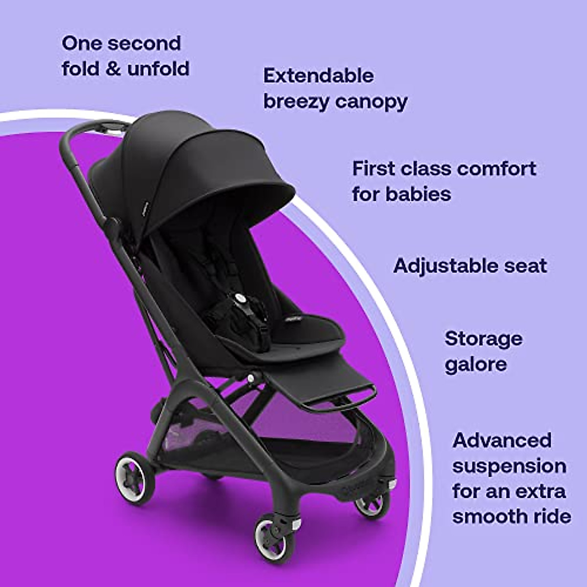Bugaboo Butterfly Car Seat Adapter Stroller Accessory for Bugaboo Turtle Air by Nuna & Other Maxi-COSI Infant Car Seats