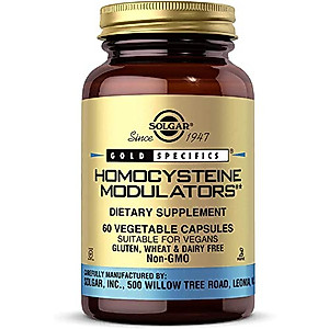 Solgar – Homocysteine Modulators, 120 Vegetable Capsules