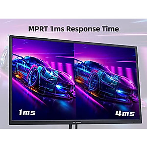 idea display 165Hz Gaming Monitor 25-inch FHD TN, 1920 x 1080, MPRT 1ms, (Supports 144Hz) 16.7M 72% NTSC, 400cd/m², 2xHDMI 1xDisplayport, Frameless FreeSync HDR, LED Backlit, P25F